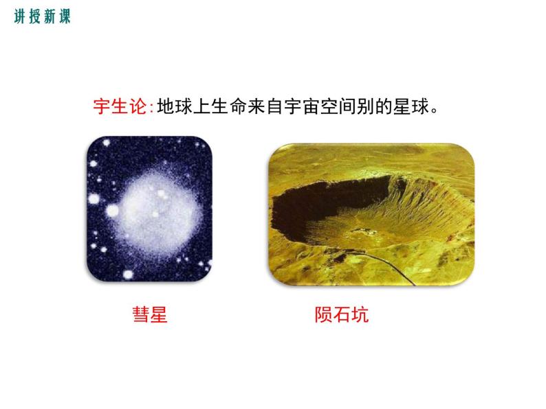 生物八年级下册第一节 地球上生命的起源课文内容课件ppt 教习网课件下载