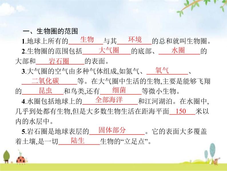 人教版 新课标七年级上册第三节 生物圈是最大的生态系统图片ppt课件 教习网课件下载