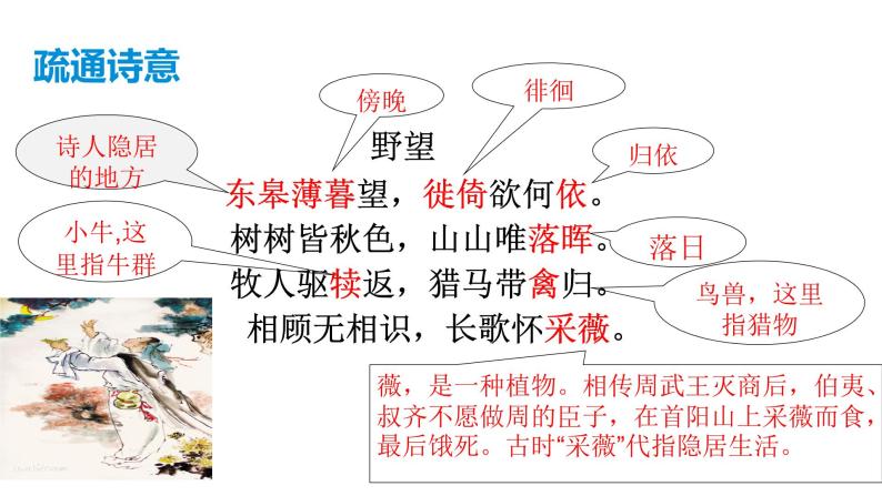 初中语文野望教课内容ppt课件-教习网|课件下载