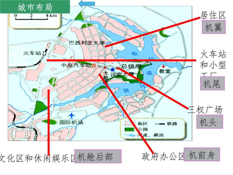 人教版 人文地理上册第五框 城市规划的典范:巴西利亚图片ppt课件 教习网课件下载