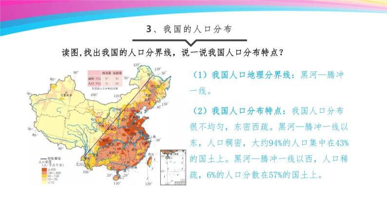 人教版 人文地理下册第三框 众多的人口课前预习ppt课件 教习网课件下载