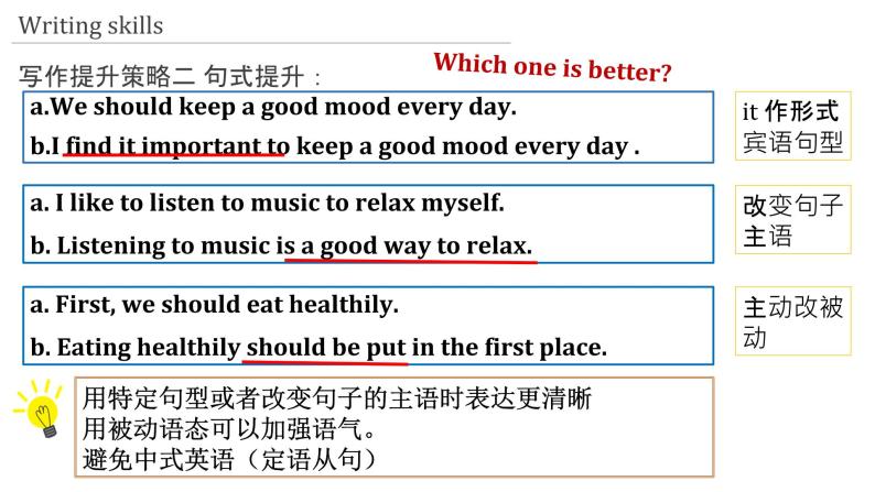 中考英语how to polish your writing？课件-教习网|课件下载