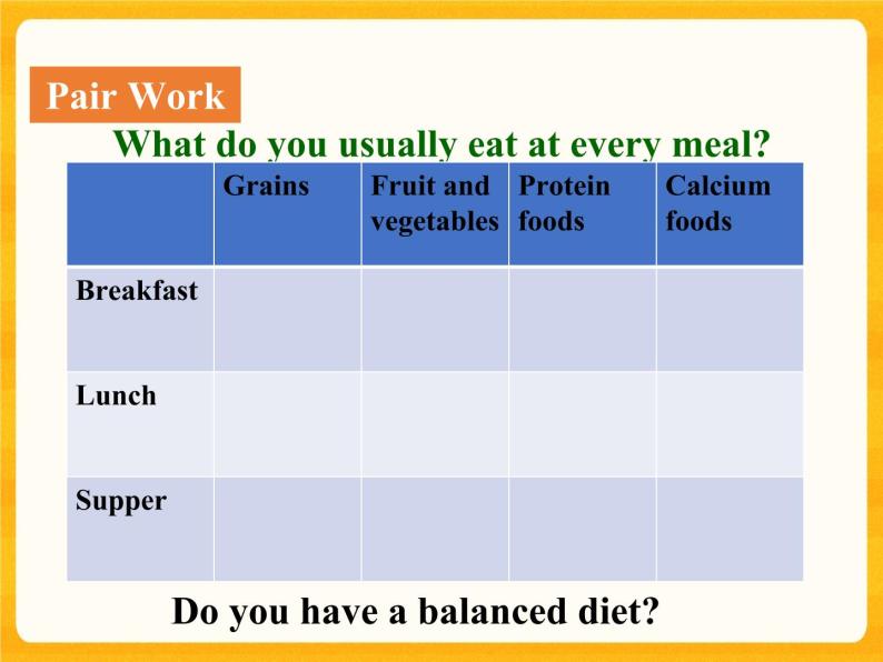 初中英语冀教版九年级上册Lesson 3 Good Food, Good Health获奖课件ppt-教习网|课件下载