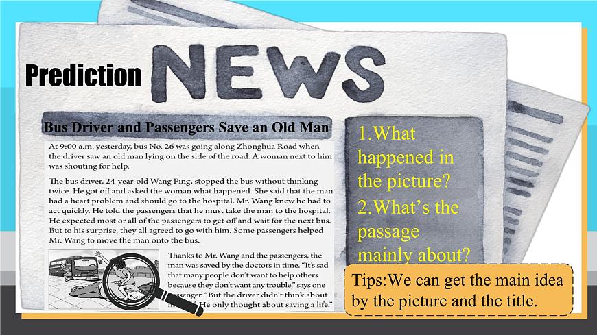 人教版初中英语八下Unit 1《What's the matter》SectionA(3a-3c) 阅读课件+素材-课件下载-教习网