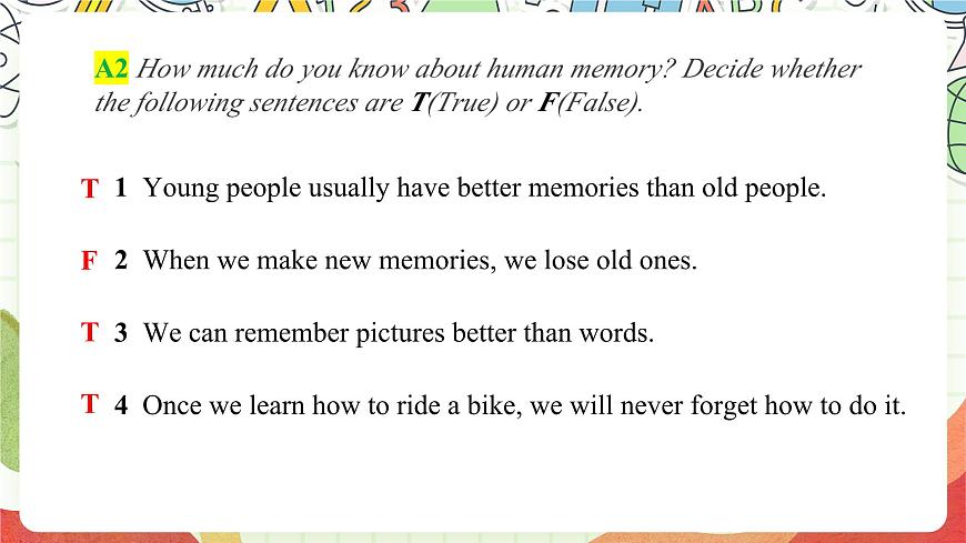 沪教牛津版（2024）八年级上册Unit 7 Memory完整版ppt课件-课件下载-教习网