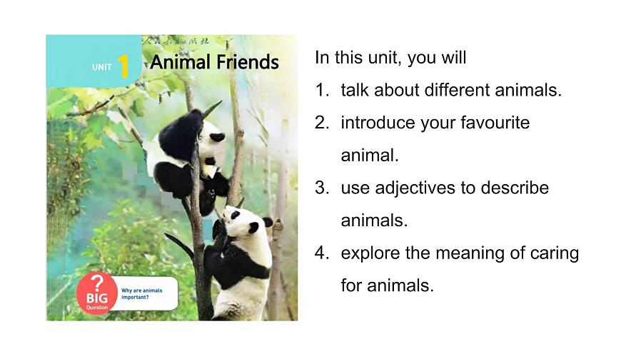 初中人教版（2024）Unit 1 Animal friends优秀ppt课件-课件下载-教习网