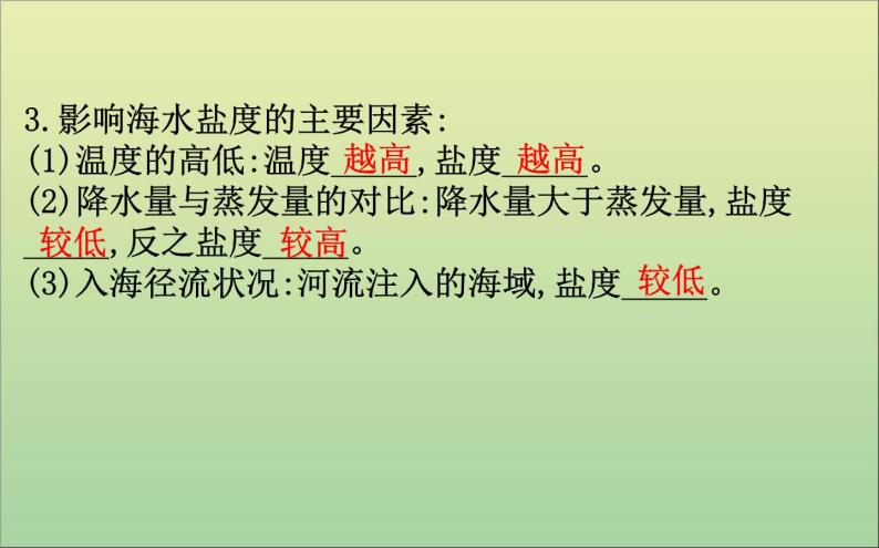 高中人教版 2019第三章 地球上的水综合与测试课前预习课件ppt 教习网课件下载