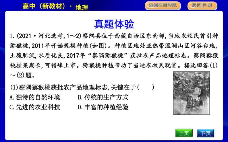 人教版高中地理必修第二册第三章产业区位因素课后训练导学案教学课件检测试题 教习网课件下载
