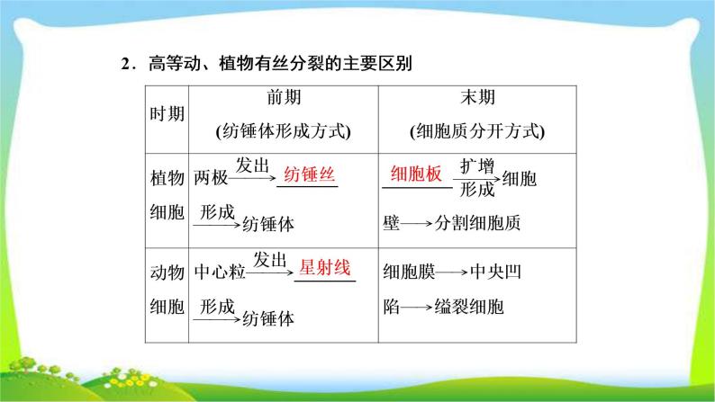 人教版高考生物总复习41细胞的增殖完美课件ppt 教习网课件下载