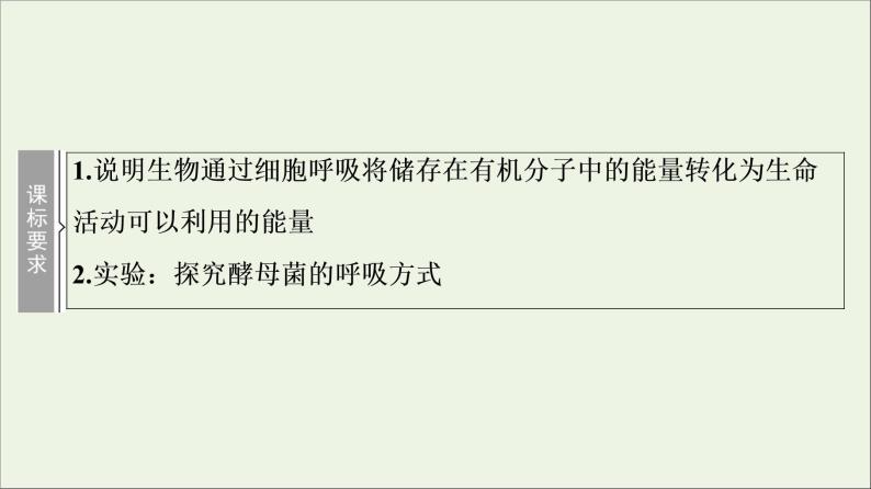 高考生物一轮复习第3单元细胞的能量供应和利用第2讲细胞呼吸课件 教习网课件下载