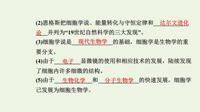 高中生物浙科版 2019必修1《分子与细胞》第二章 细胞的结构第一节 细胞是生命的单位课前预习课件ppt 教习网课件下载