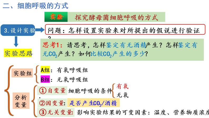 人教版 2019必修1《分子与细胞》第3节 细胞呼吸的原理和应用备课课件ppt 教习网课件下载