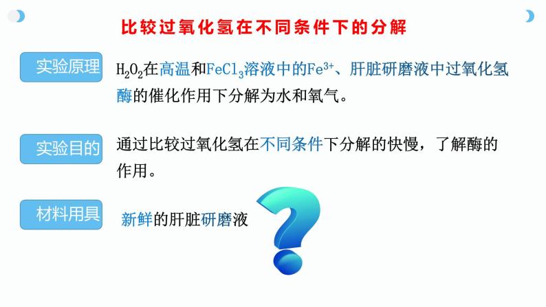 人教版 2019必修1《分子与细胞》第5章 细胞的能量供应和利用第1节 降低化学反应活化能的酶一 酶的作用和本质说课课件ppt 教习网课件下载