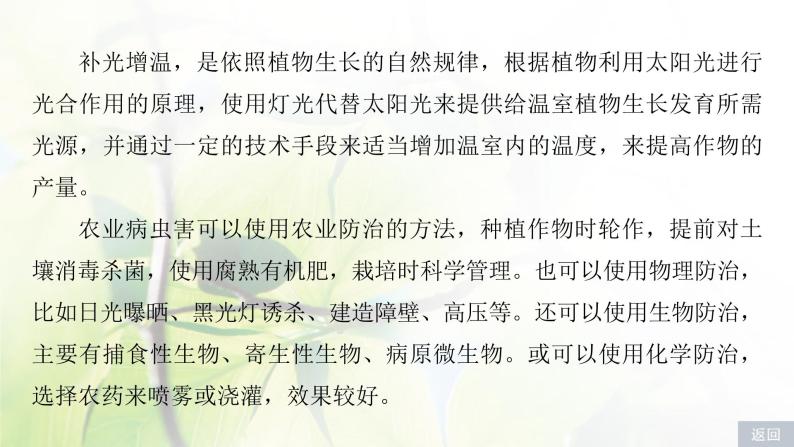 2023届高考生物二轮复习微专题二提高农作物产量课件 教习网课件下载