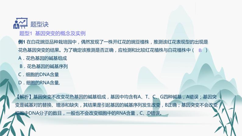 第5章 基因突变及其他变异 第1节 基因突变和基因重组课件ppt 教习网课件下载