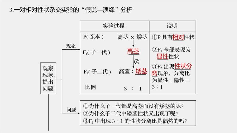 高中生物高考2022年高考生物一轮复习 第5单元 第14讲 基因的分离定律课件ppt 教习网课件下载