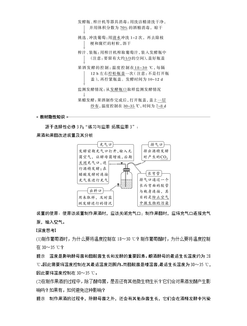 高中生物高考2023年高考生物一轮复习（新人教新高考） 第10单元 第1课时 传统发酵技术的应用、发酵工程及其应用 教习网试卷下载