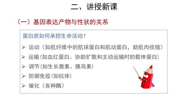 人教版 2019第2节 基因表达与性状的关系教学课件ppt 教习网课件下载