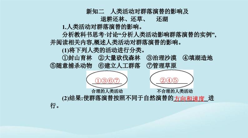 人教版 2019选择性必修2第3节 群落的演替备课课件ppt 教习网课件下载