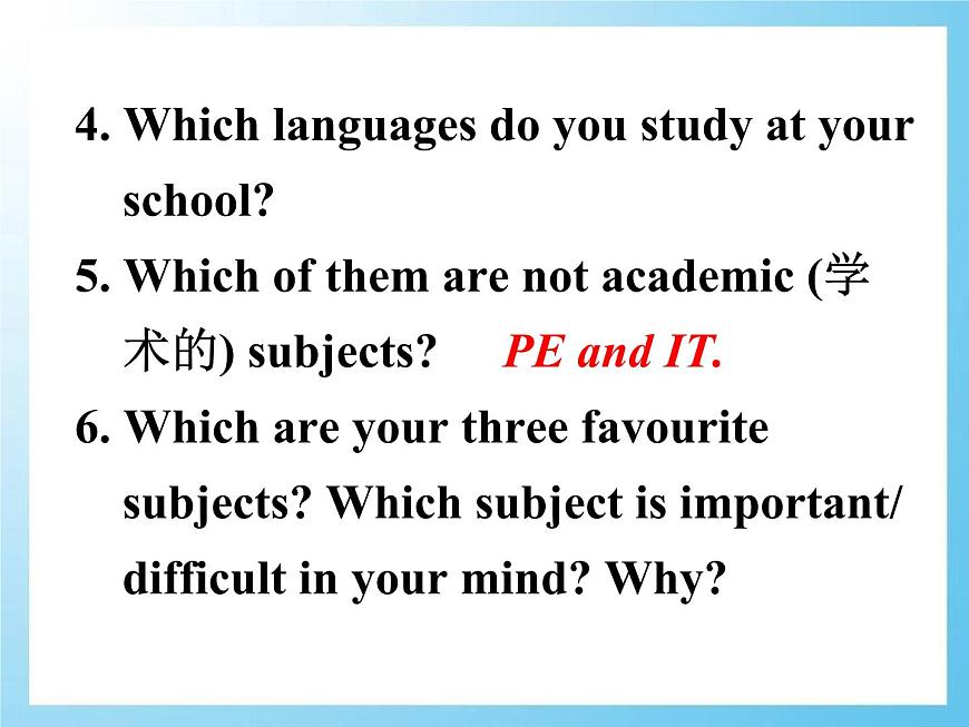 高中Module 1 My First Day at Senior High教课内容课件ppt-课件下载-教习网