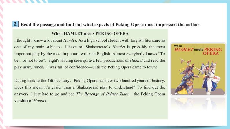 外研版 (2019)Unit 4 Stage and screen完美版ppt课件-教习网|课件下载