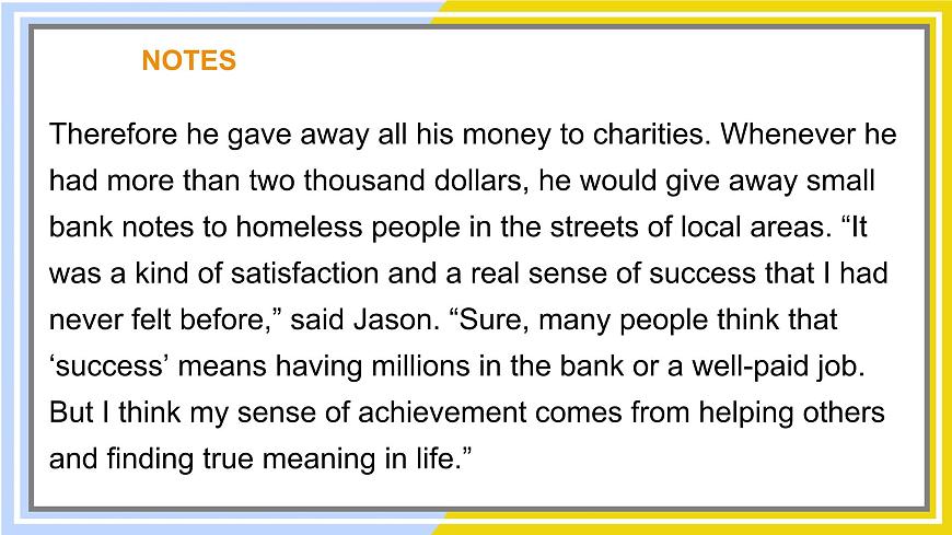 英语北师大版 (2019)Lesson 1 Money vs Success集体备课ppt课件-课件下载-教习网