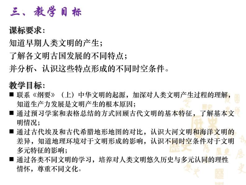 人教统编版(必修)中外历史纲要(下)第1课 文明的产生与早期发展 教课内容课件ppt-教习网|课件下载