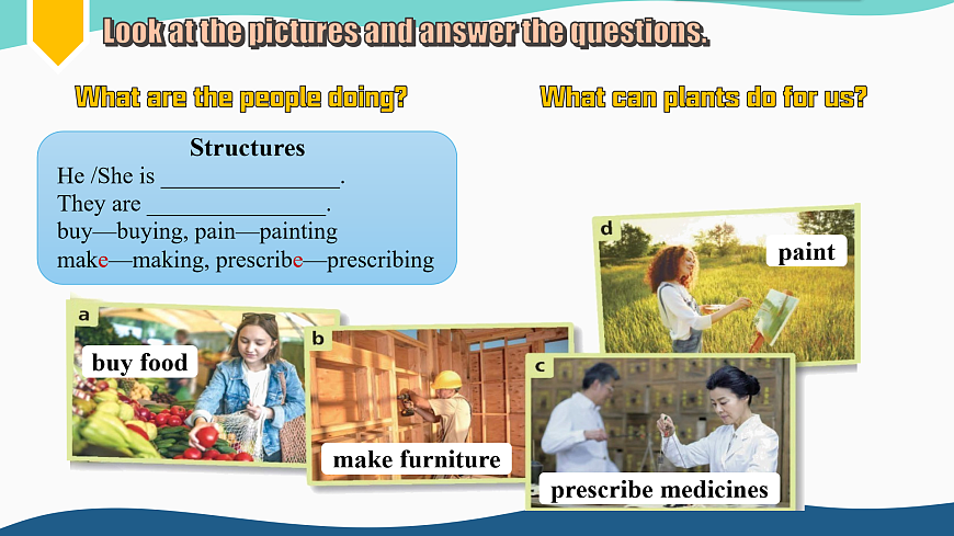 Unit 6 The power of plants Starting out（课件） 2024-2025学年外研版（2024）英语七年级上册 ...
